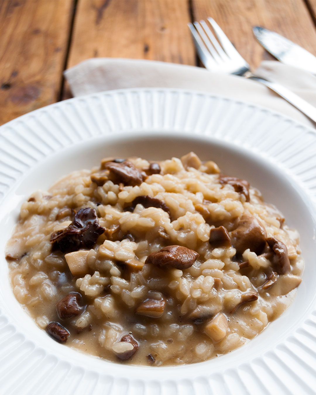 Risotto de setas - La cuina dels Peris